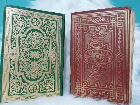 The Holy Quran/gold Gilded on Red skin/ Sun Gilded - Etsy