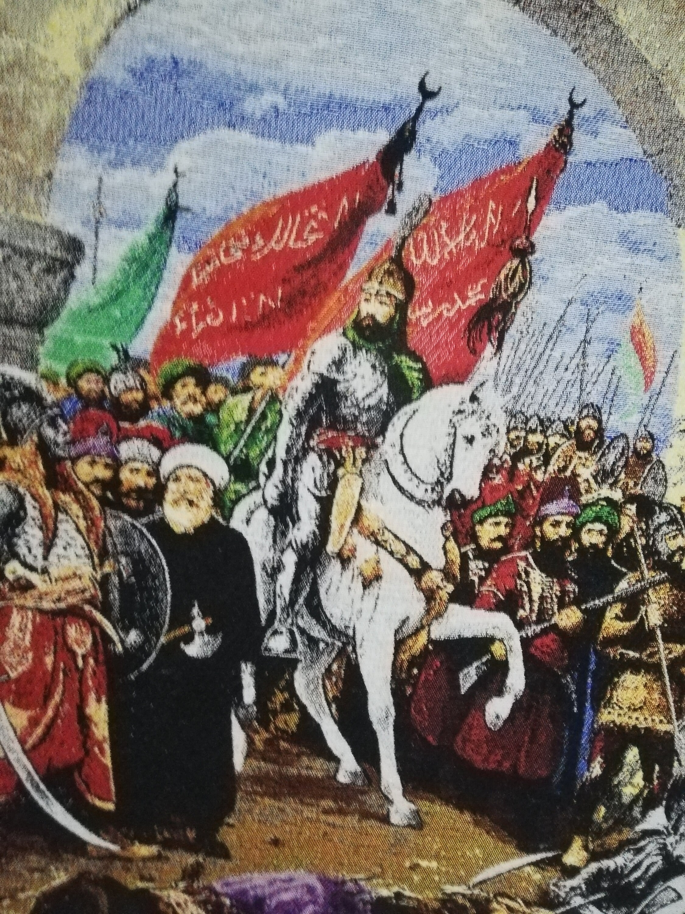 The Conquest of Constantinople - Gobelin Chart-rug Table - Etsy