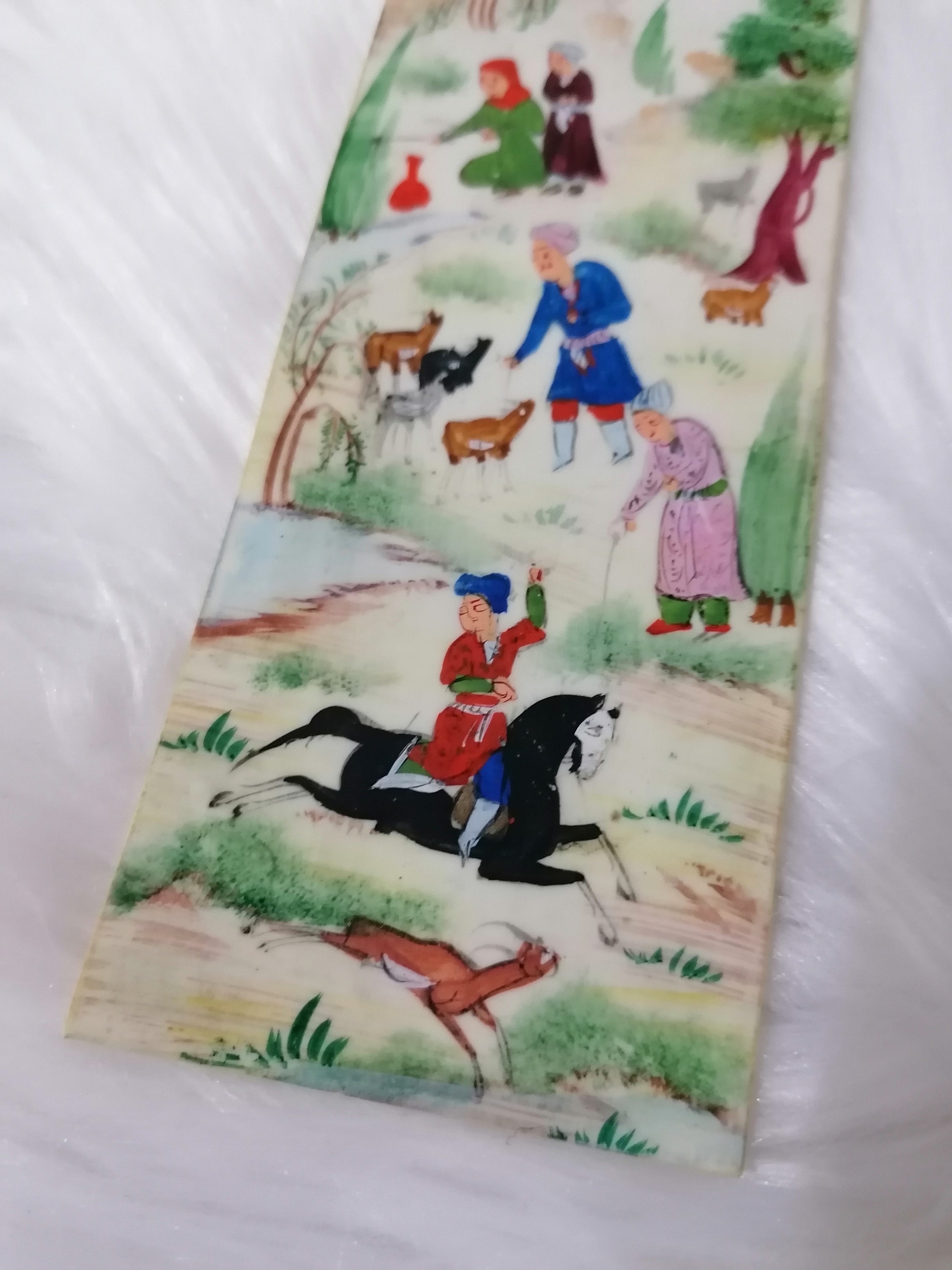 Original Ottoman Turkish Miniature Painting Art - Miniature Painting on ...