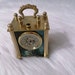 Vintage Miniature Painting Table Clock: Mechanical Alarm Clock - Etsy