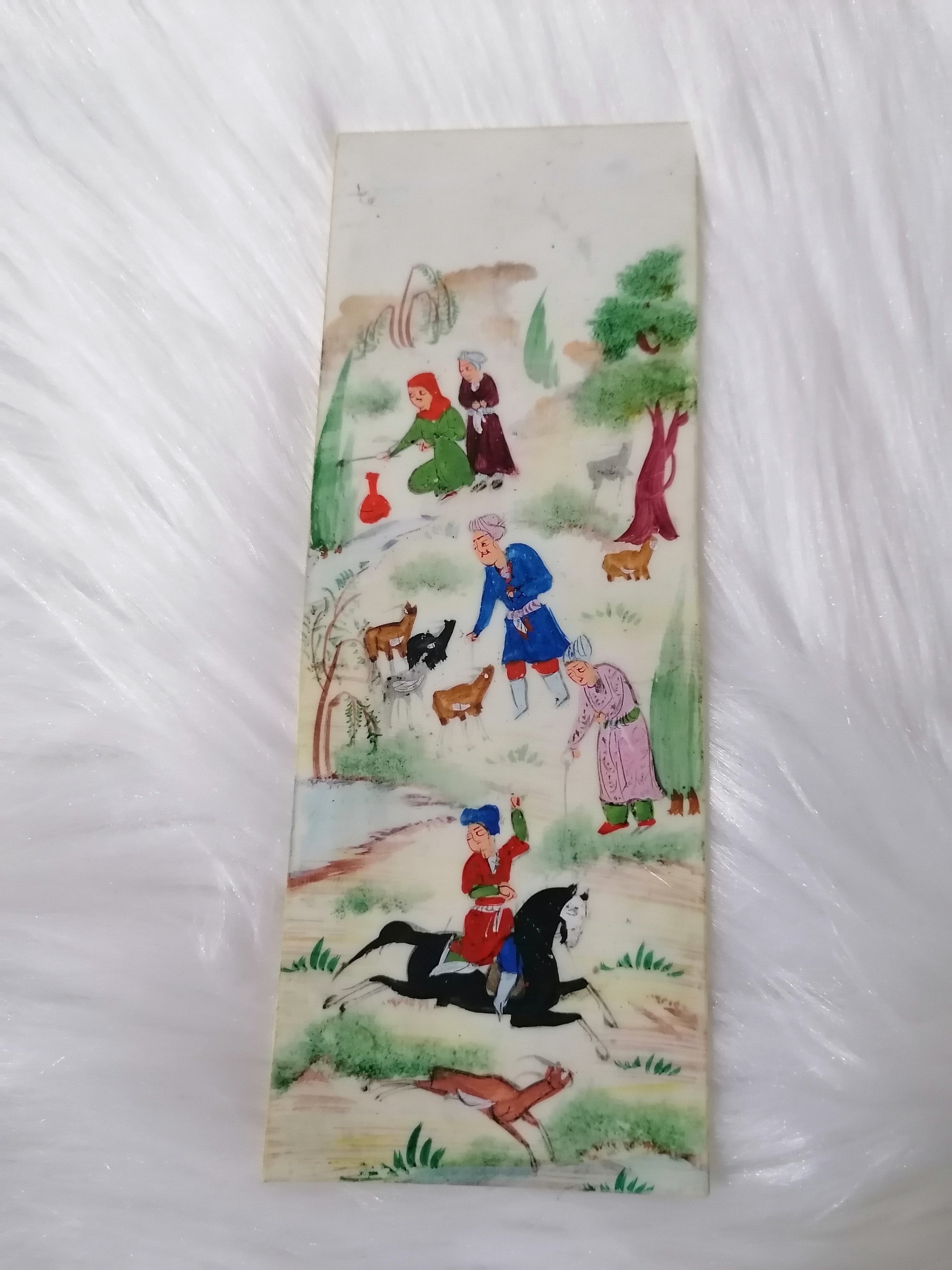 Original Ottoman Turkish Miniature Painting Art - Miniature Painting on ...