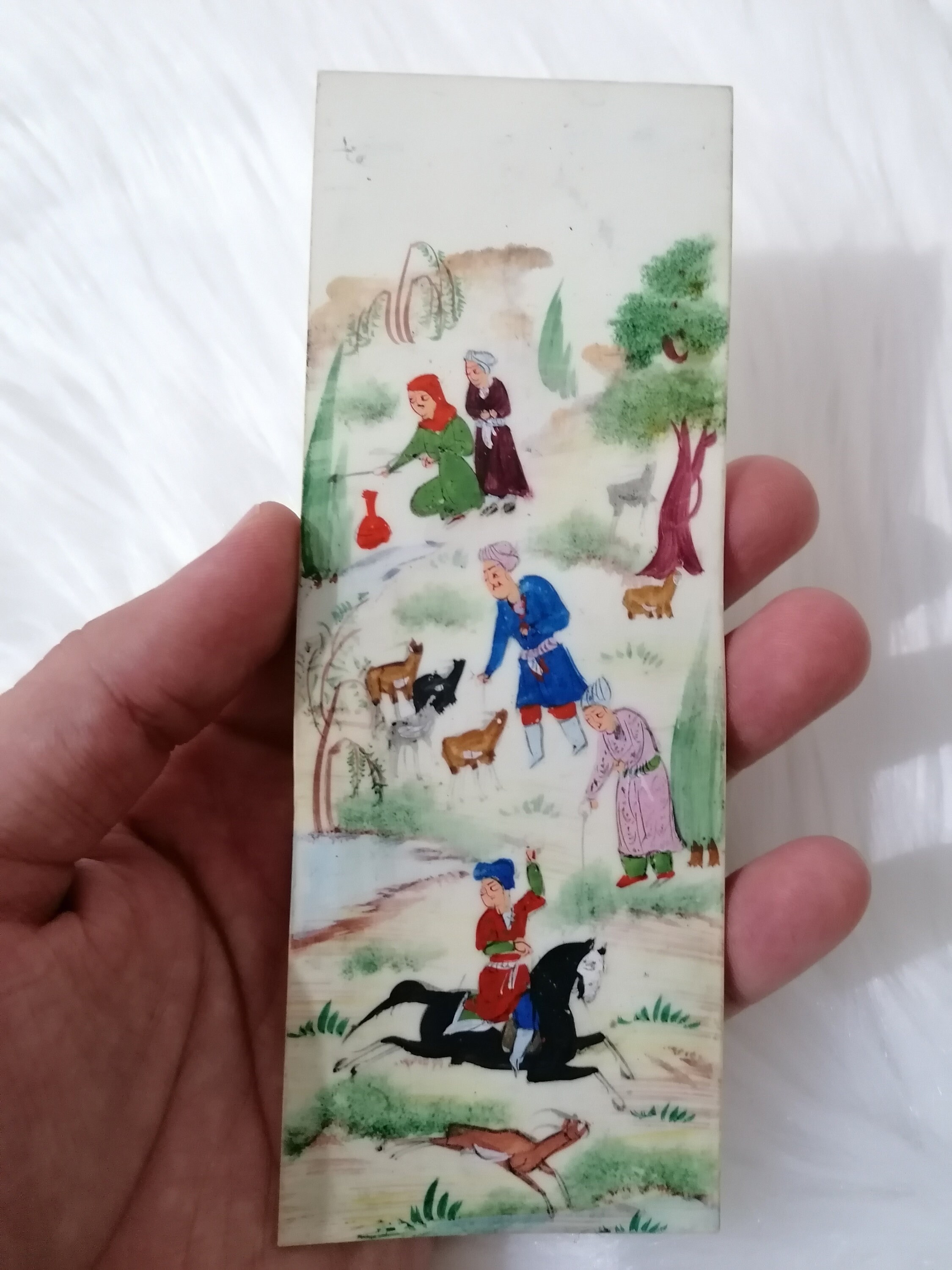 Original Ottoman Turkish Miniature Painting Art - Miniature Painting on ...