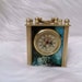 Vintage Miniature Painting Table Clock: Mechanical Alarm Clock - Etsy