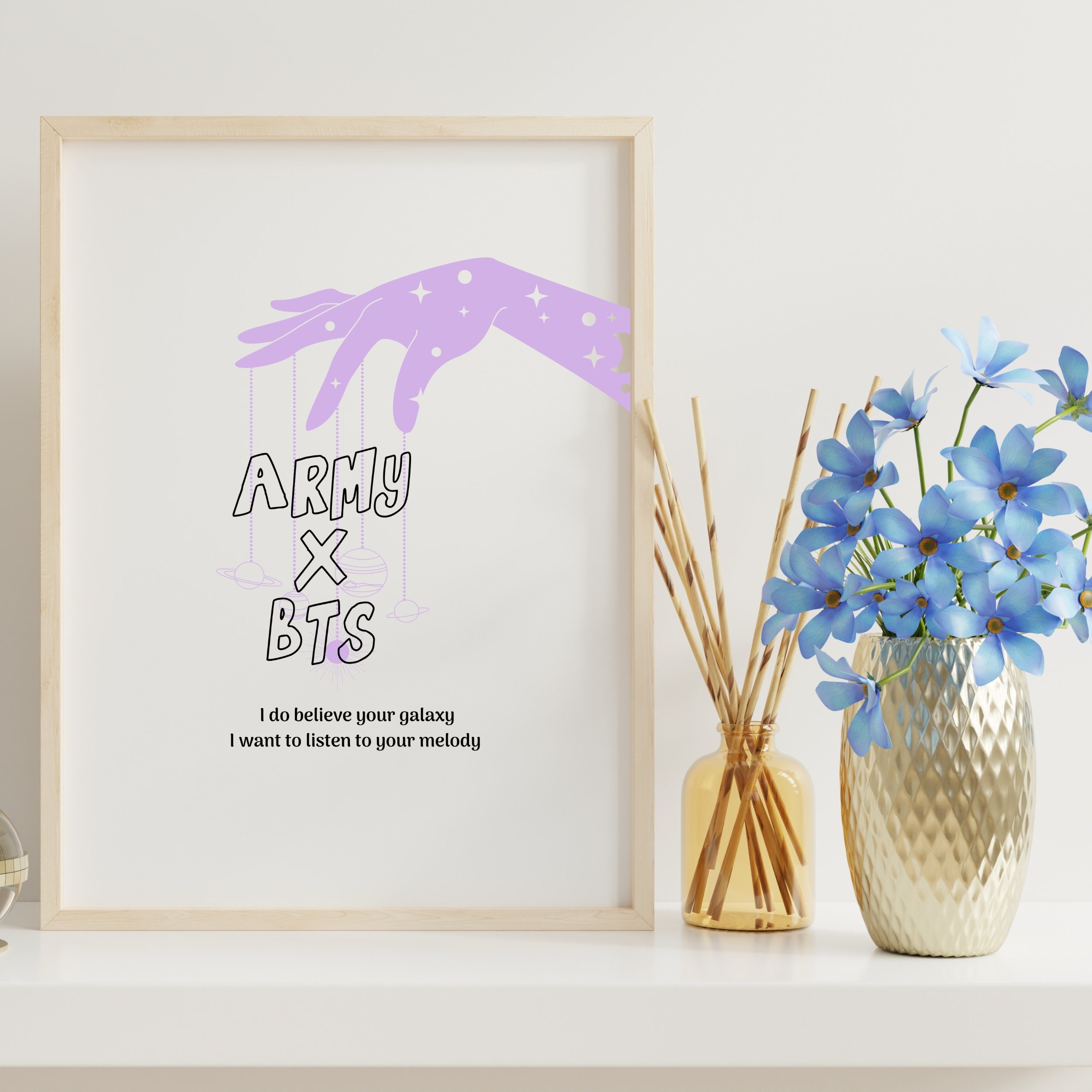 BTS Army Instant Download BTS Printable Art BTS Home - Etsy
