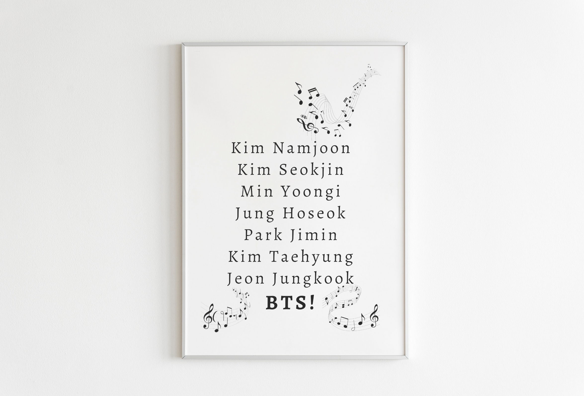 BTS | BTS Fan Chant | BTS Printable Decoration, Instant Download, Kpop ...