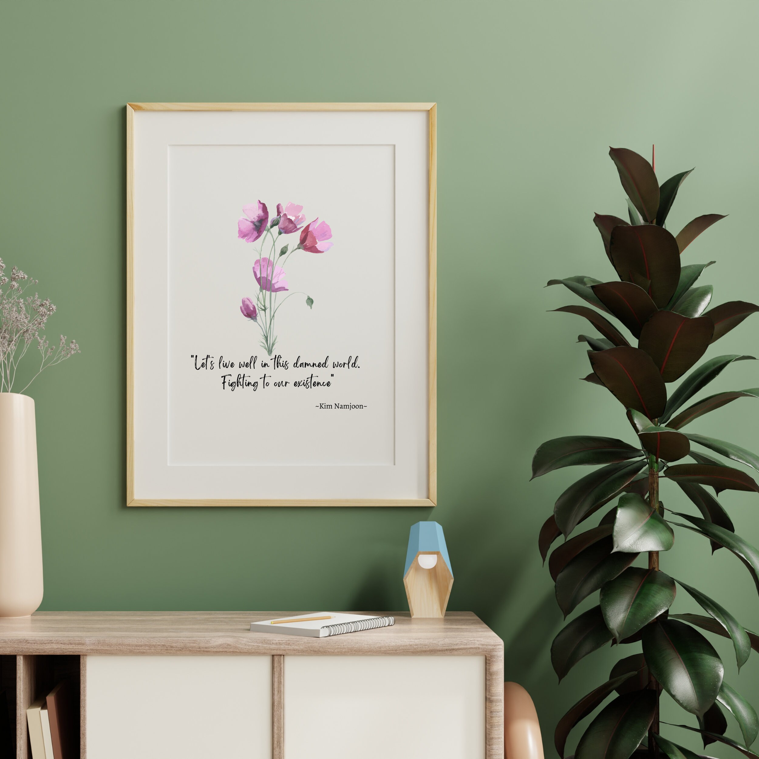NAMJOON QUOTE 2023 BTS Printable Decoration Instant - Etsy