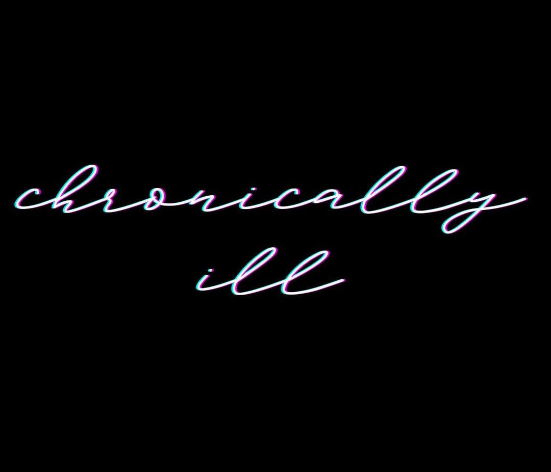 Chronically Ill, Png Download, Instant Download, Chronic Illness, Tired ...