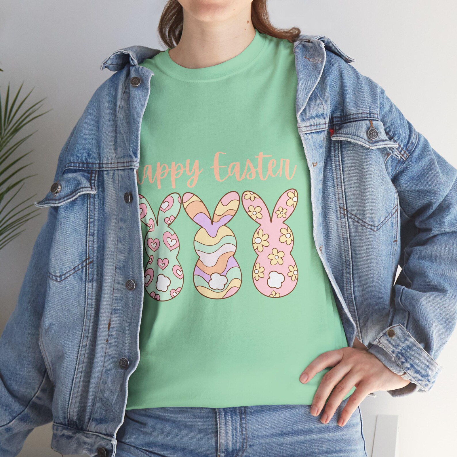 Happy Easter Print , Png Download, Easter Bunny, Bunny, Peep, Tie Die, Floral - Etsy