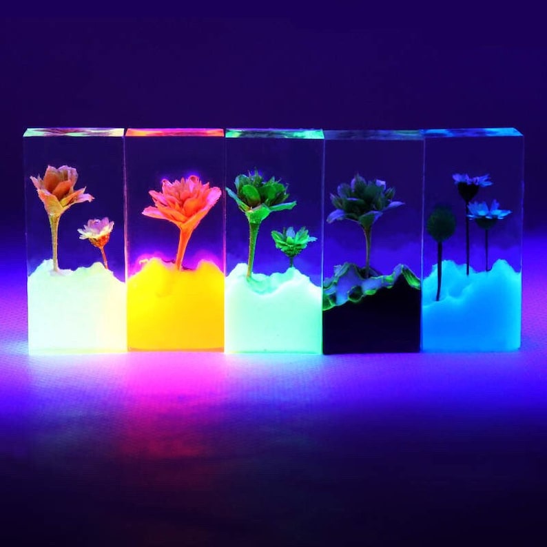 Glow in the Dark Resin Dye, Resin Pigment, Resin Mold, Resin Clips ...