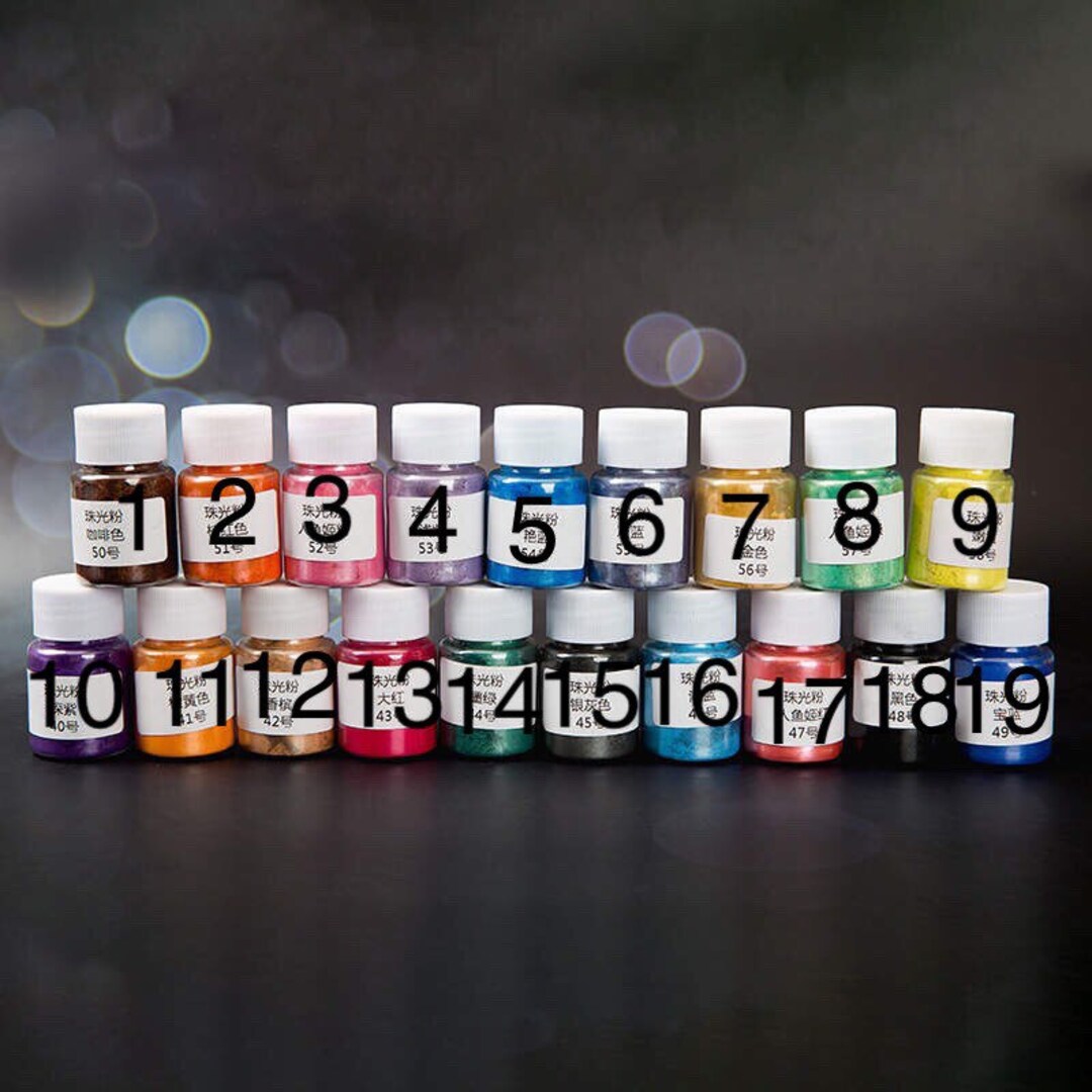 Powder Resin Dye, Resin Pigment, Resin Mold, Resin Clips, Crafts ...