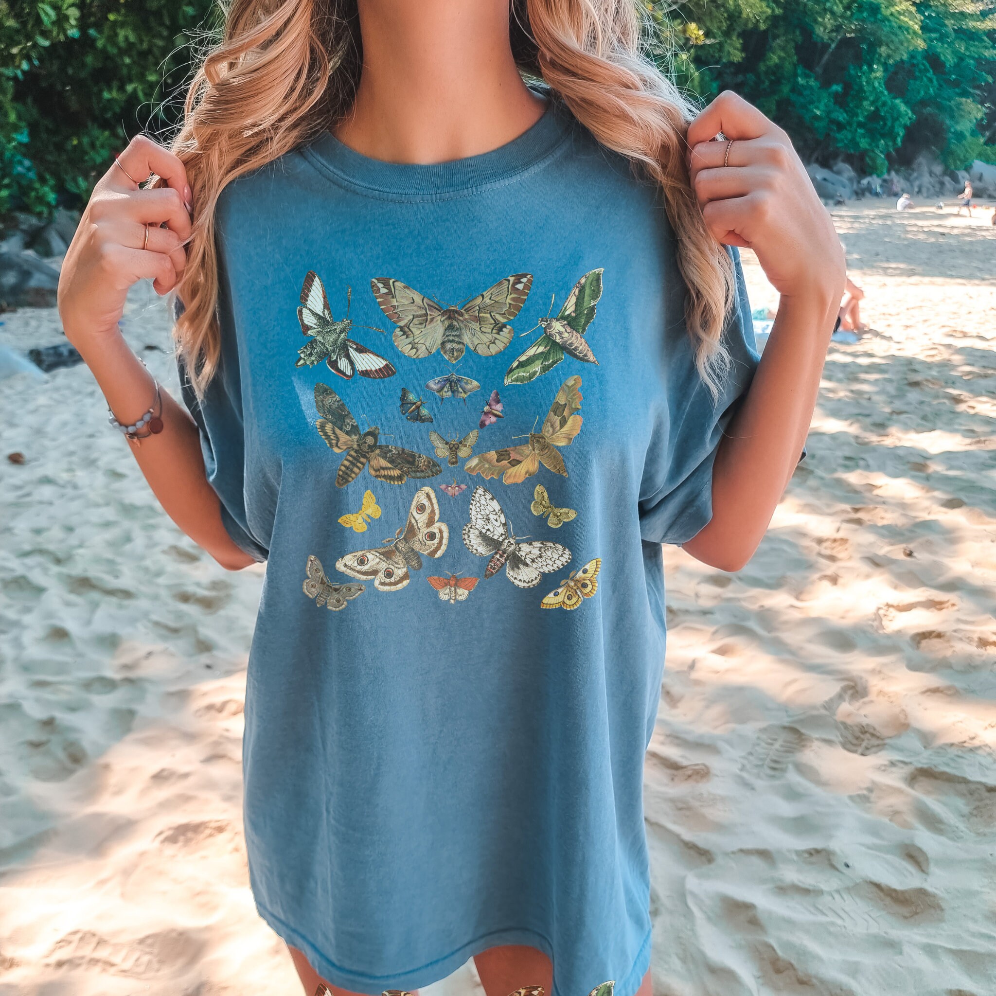 Moth Shirt, Whimsigoth Shirt, Cottagecore Shirt, Bug Shirt, Aesthetic ...