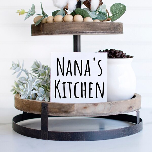 Nana Kitchen Sign - Etsy