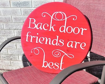 Back Door Guests Are the Beast Svg - Etsy
