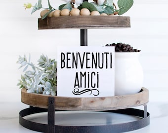 Italian Welcome Sign - Etsy