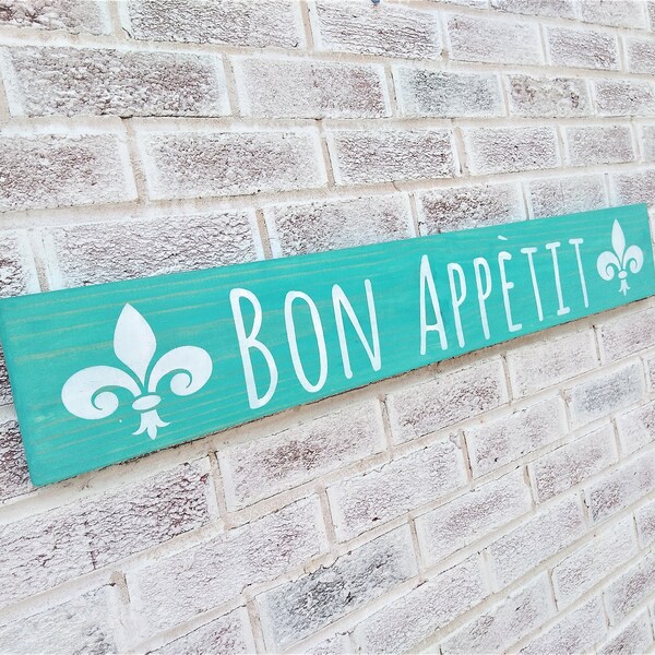 Bon Appetit Sign - Etsy