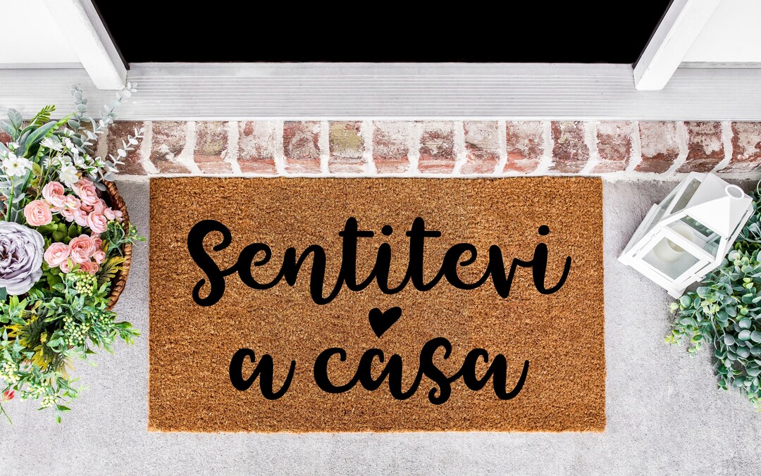 Feel at Home, Italian, Italian Welcome Sign, Italian Gifts, Italian ...