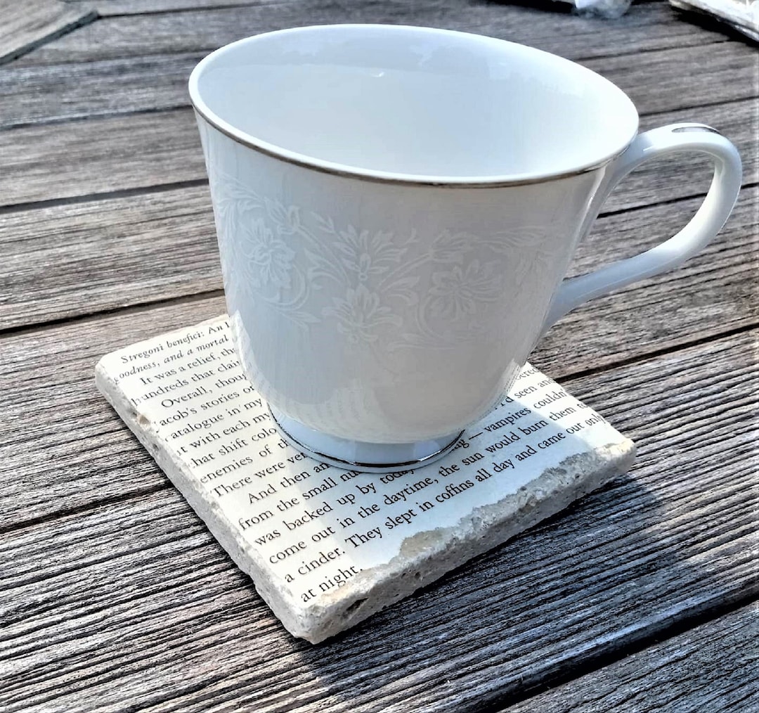 Twilight Gifts, Twilight Merch,twilight Book Coaster Set, Book Lover Gift,book Gifts, Vampires ...