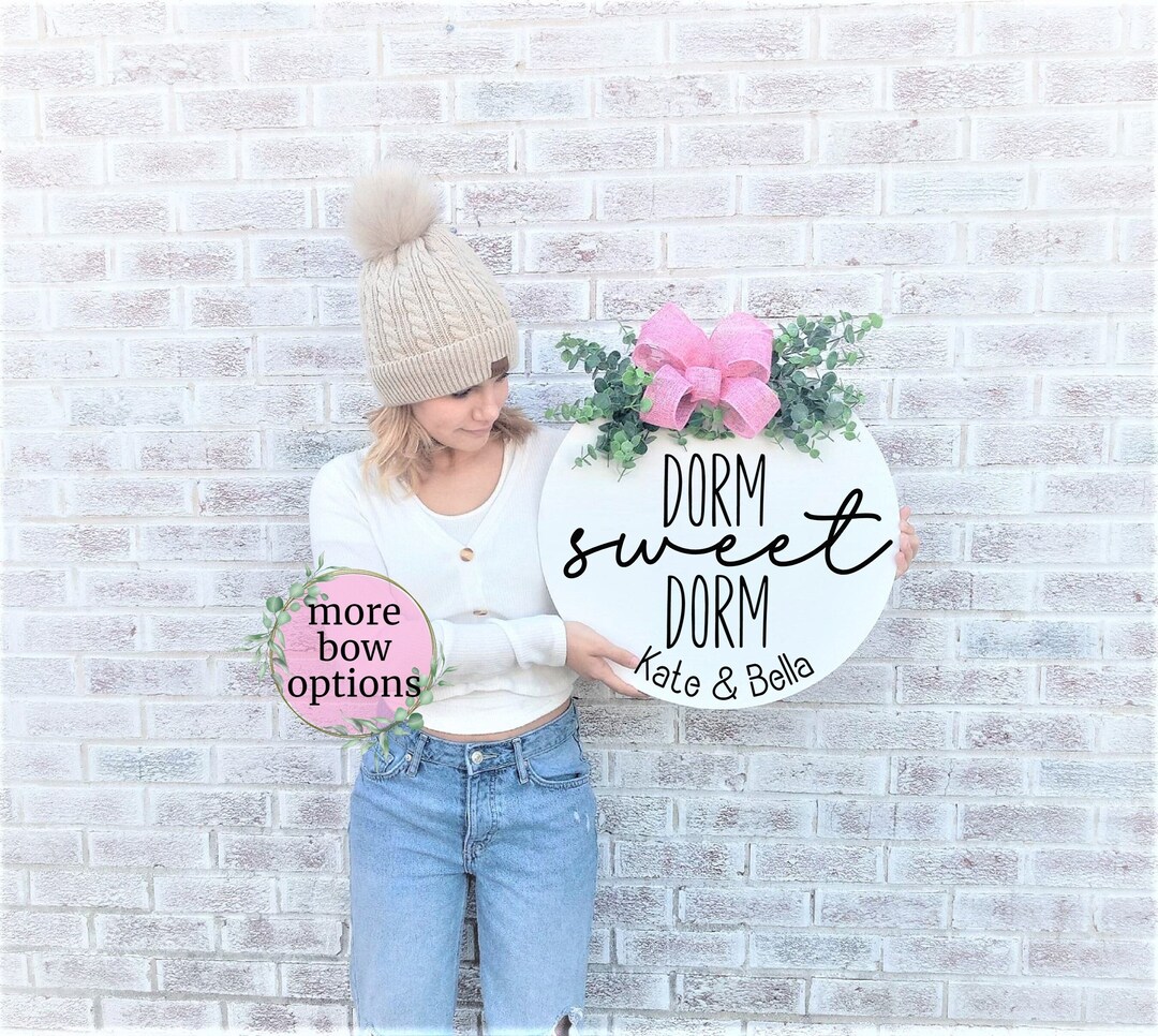 Dorm Sweet Dorm Sign, Dorm Wall Decor, Dorm Decor for College Girls ...