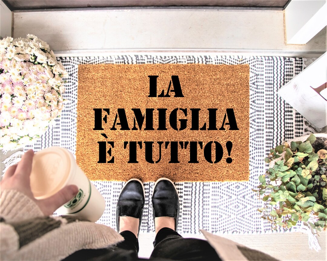 La Famiglia E Tutto Sign, the Family is Everything, Italian Signs ...
