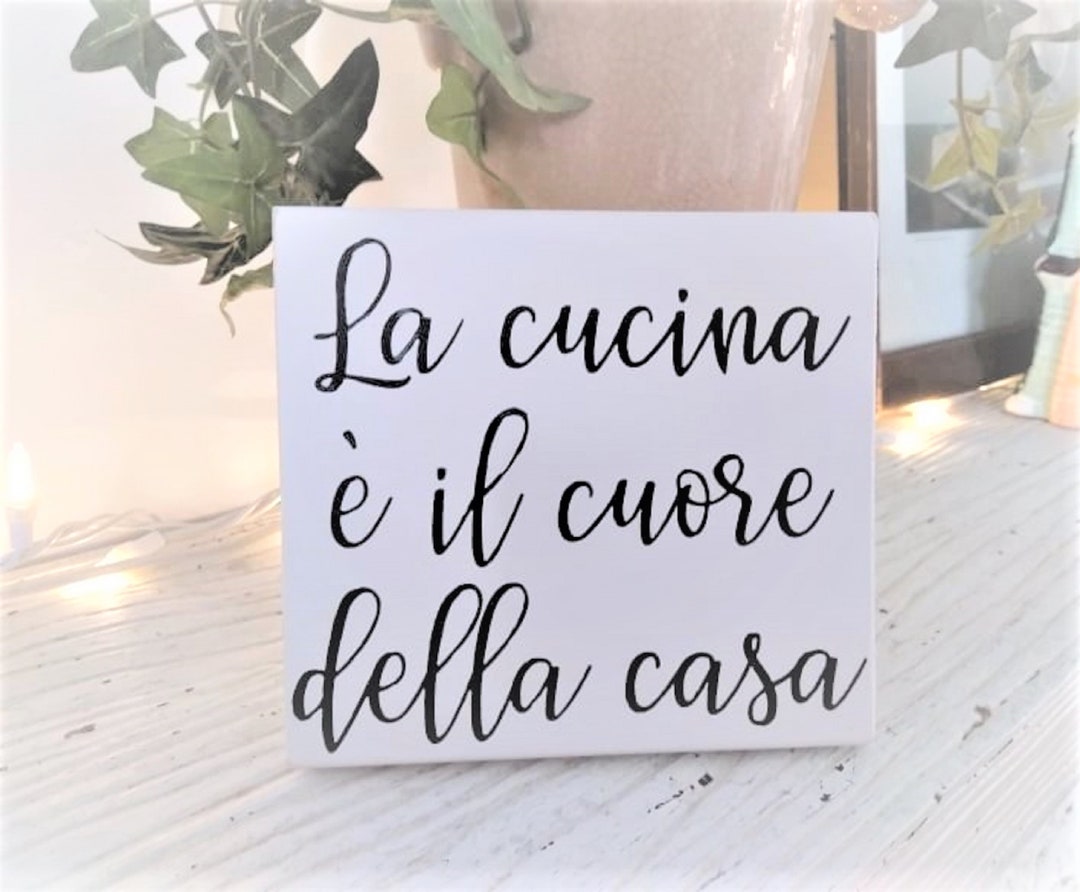 La Cucina Kitchen Sign La Cucina Sign for Kitchen the - Etsy