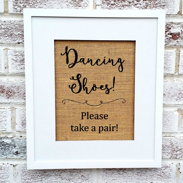 Dancing Shoes Sign - Etsy