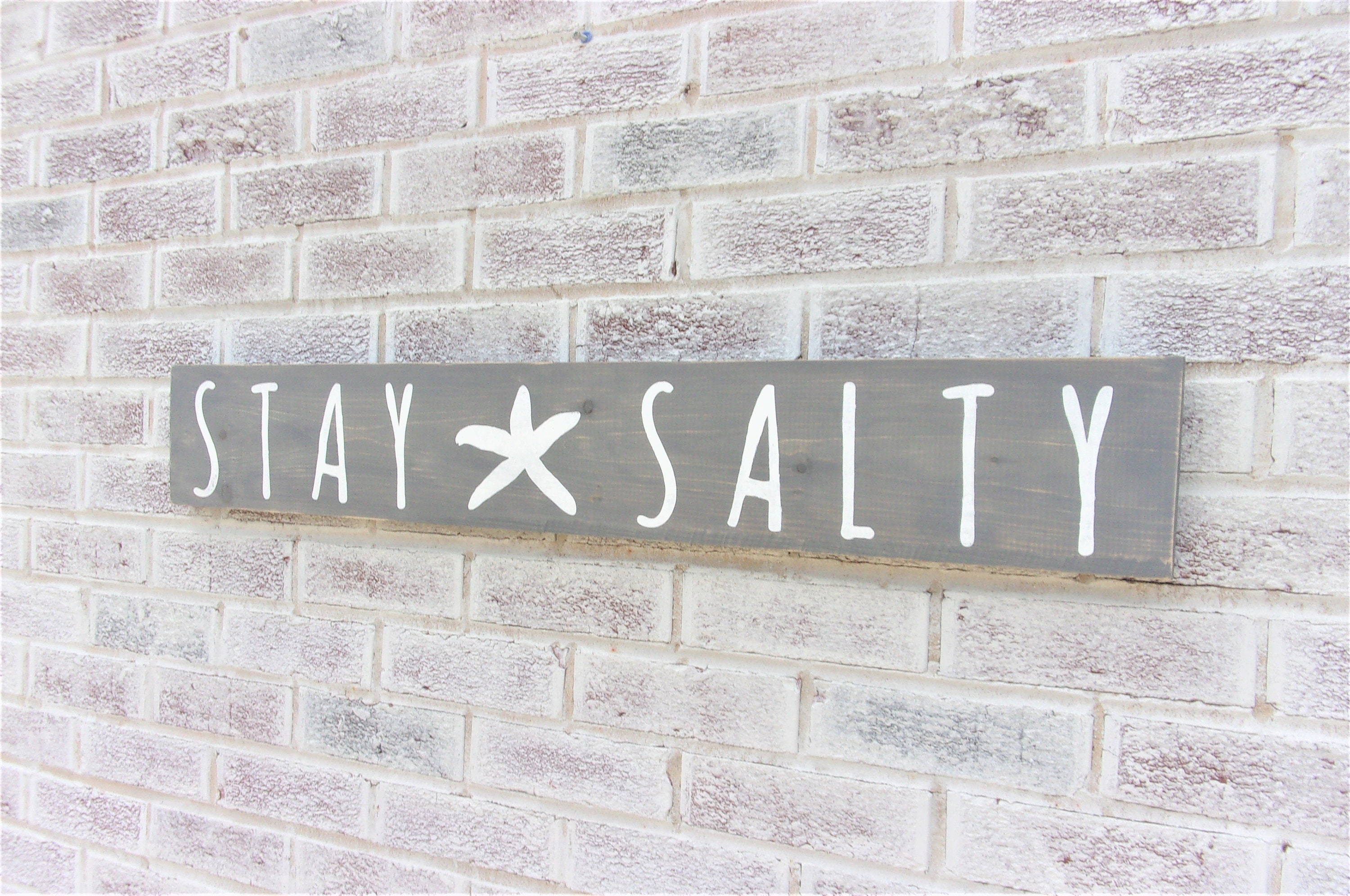 Stay Salty Sign Beach Decor for Home Beach Signs Beach | Etsy