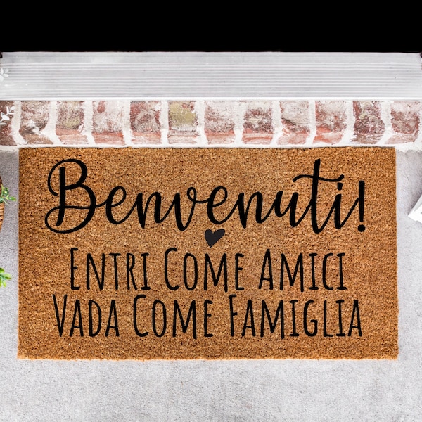 Italian Welcome Sign - Etsy