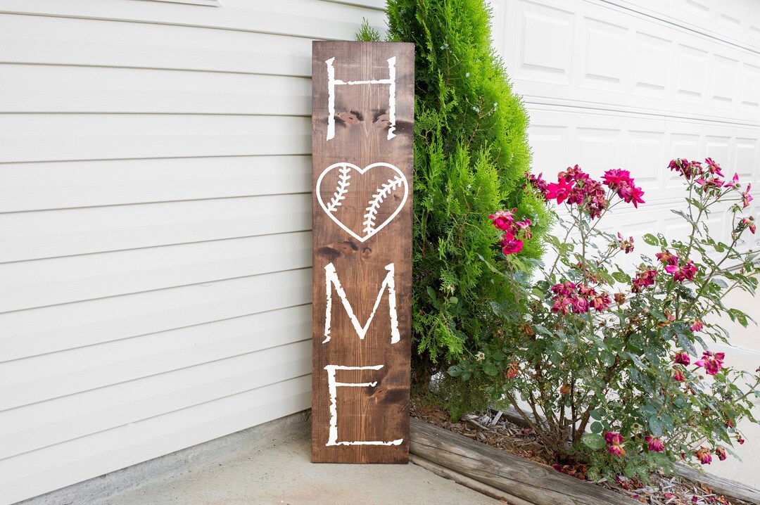 Baseball Mom Gift Porch Sign Baseball Baseball Gifts Porch - Etsy