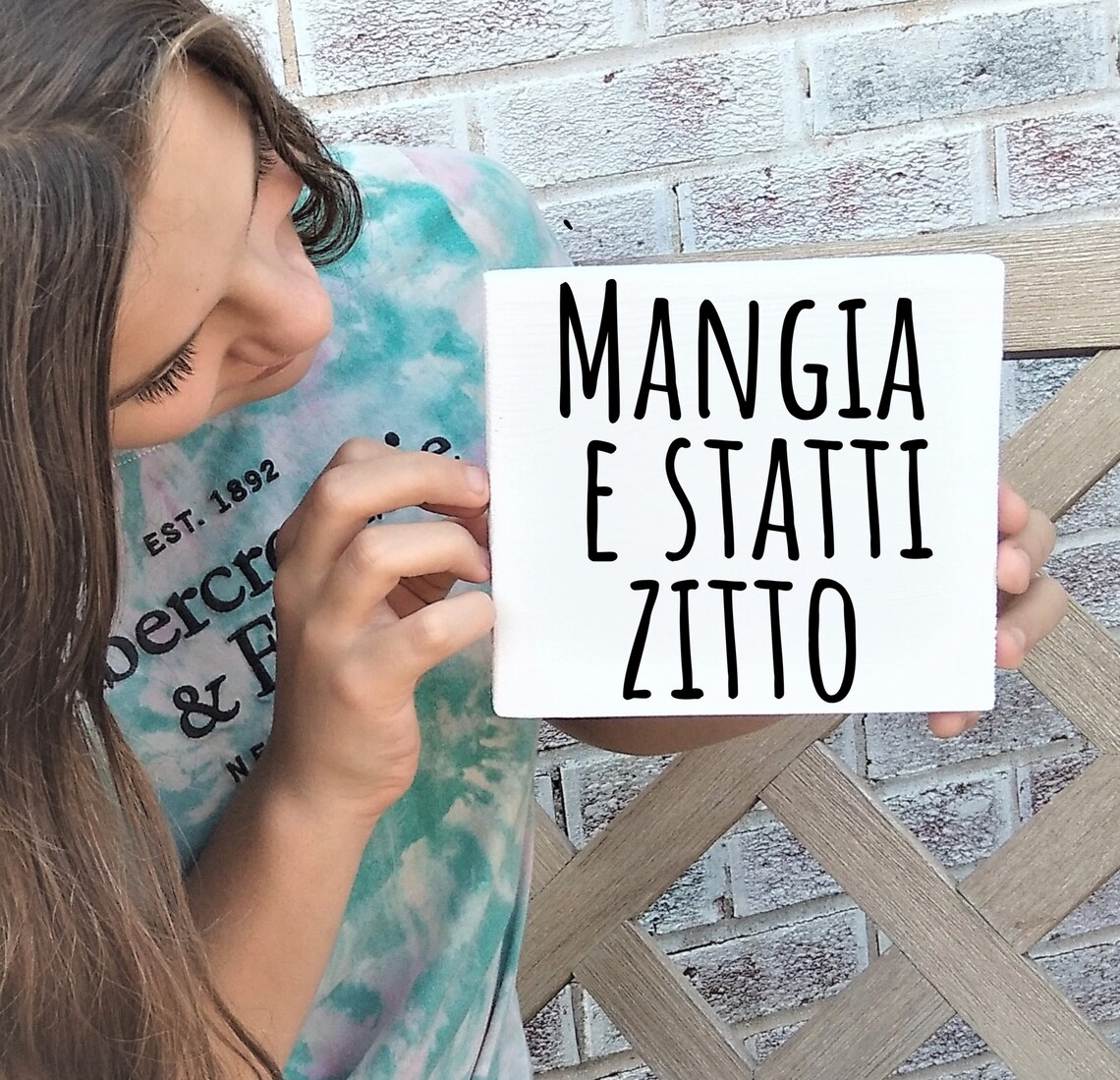 Funny Eat Sign Eat Sign Shut up and Eat Sign Italian Eat - Etsy