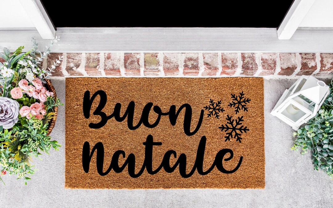 Buon Natale Sign, Merry Christmas Sign in Italian, Italian Christmas ...