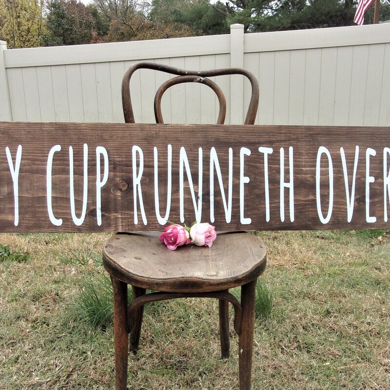 My Cup Runneth Over - Etsy