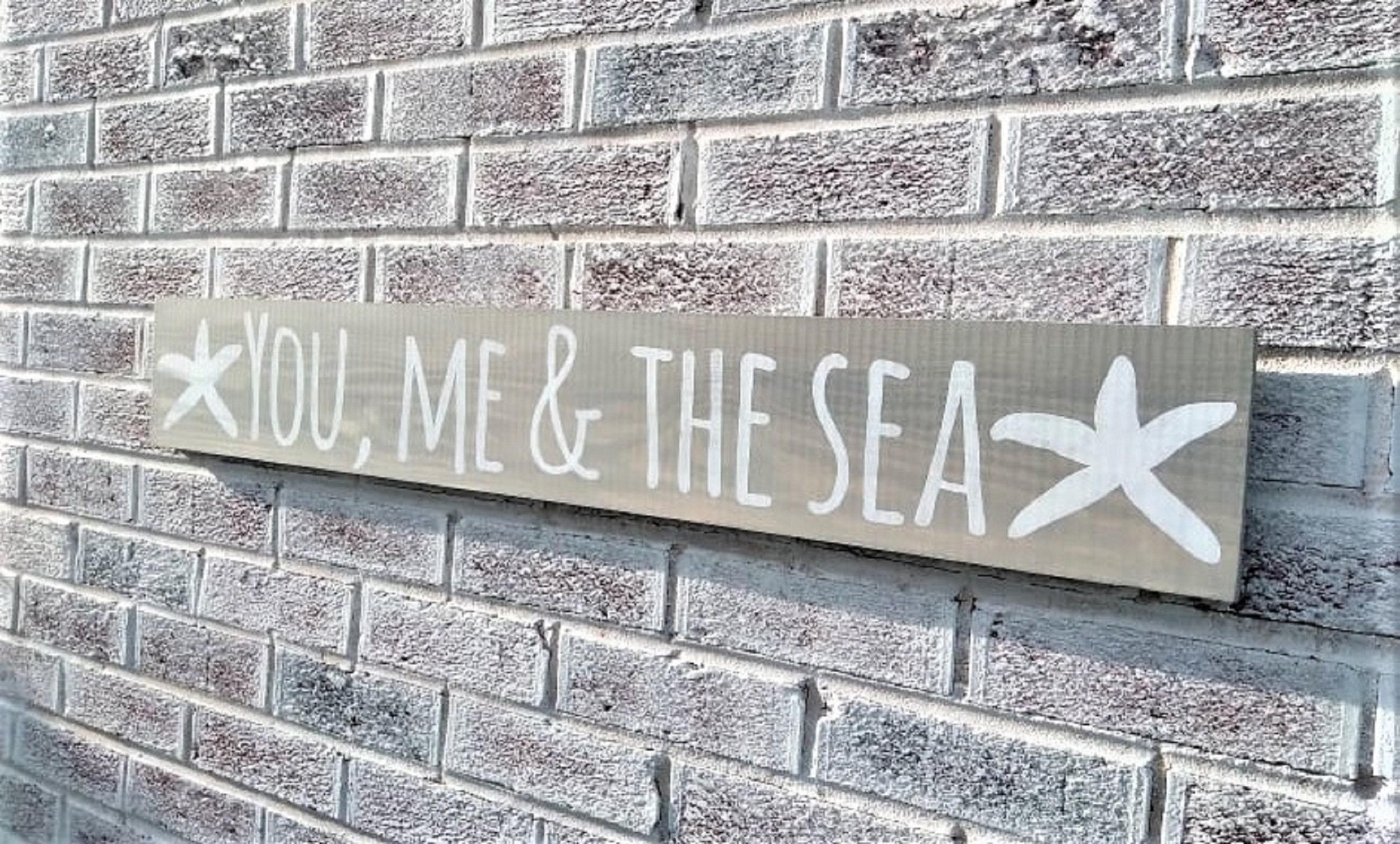 You Me and the Sea Sign Beach Sign Beachy Signs Beach - Etsy UK