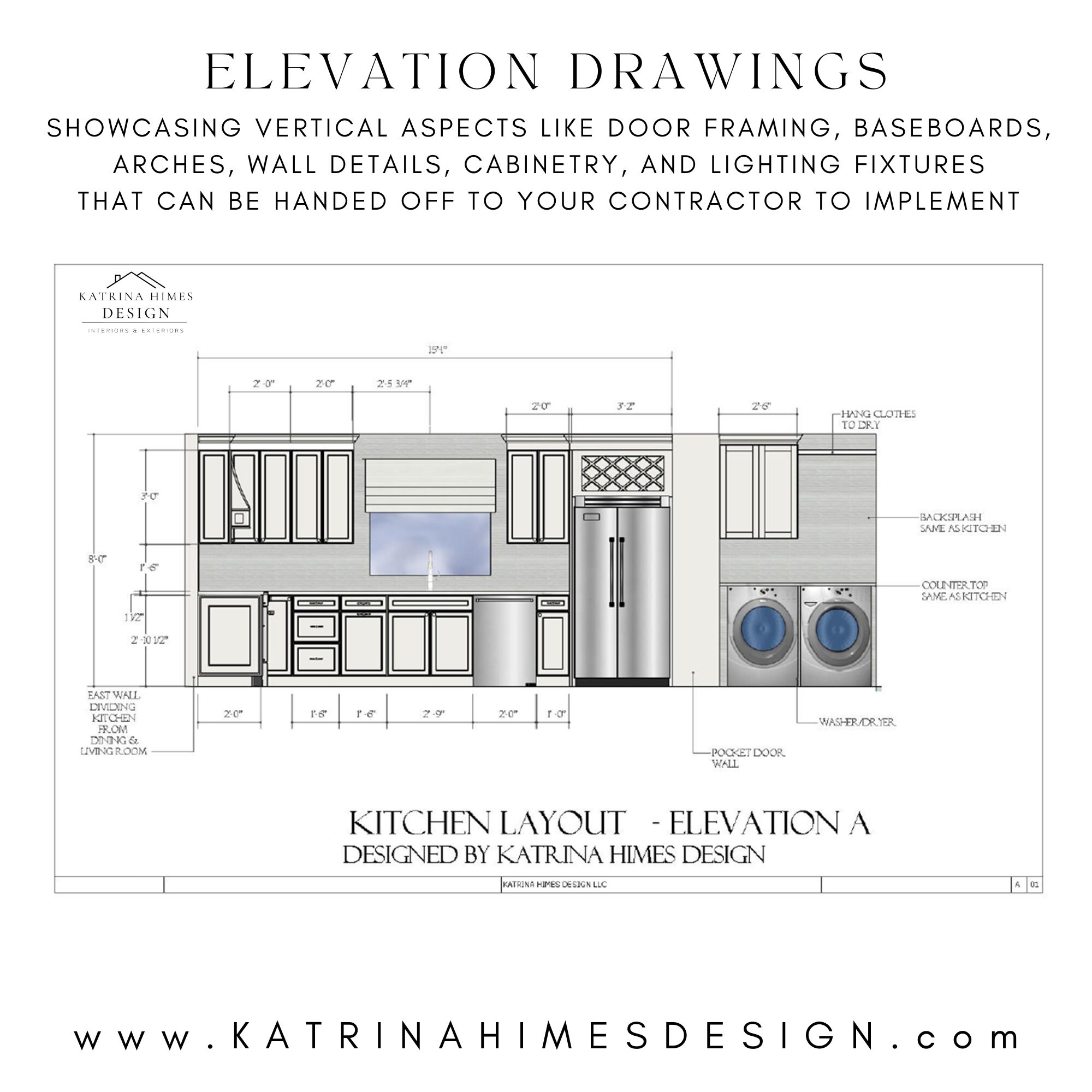 Custom Kitchen Design Plan - Complete Remodel or New Build - Interior ...