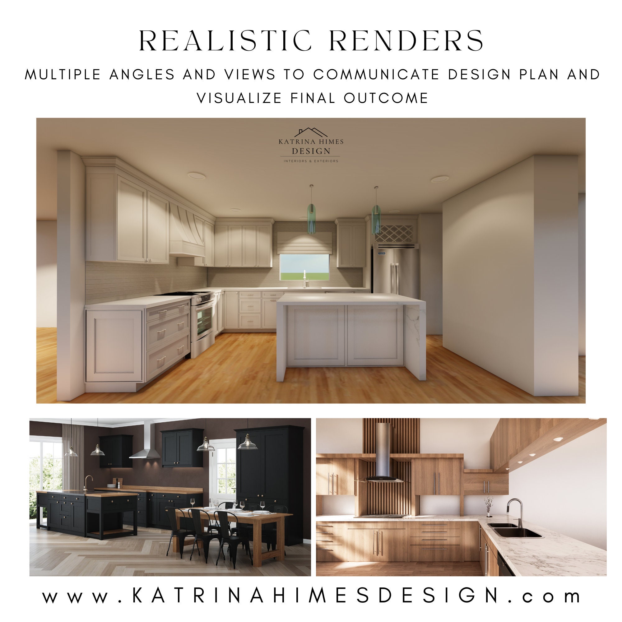 Custom Kitchen Design Plan - Complete Remodel or New Build - Interior ...