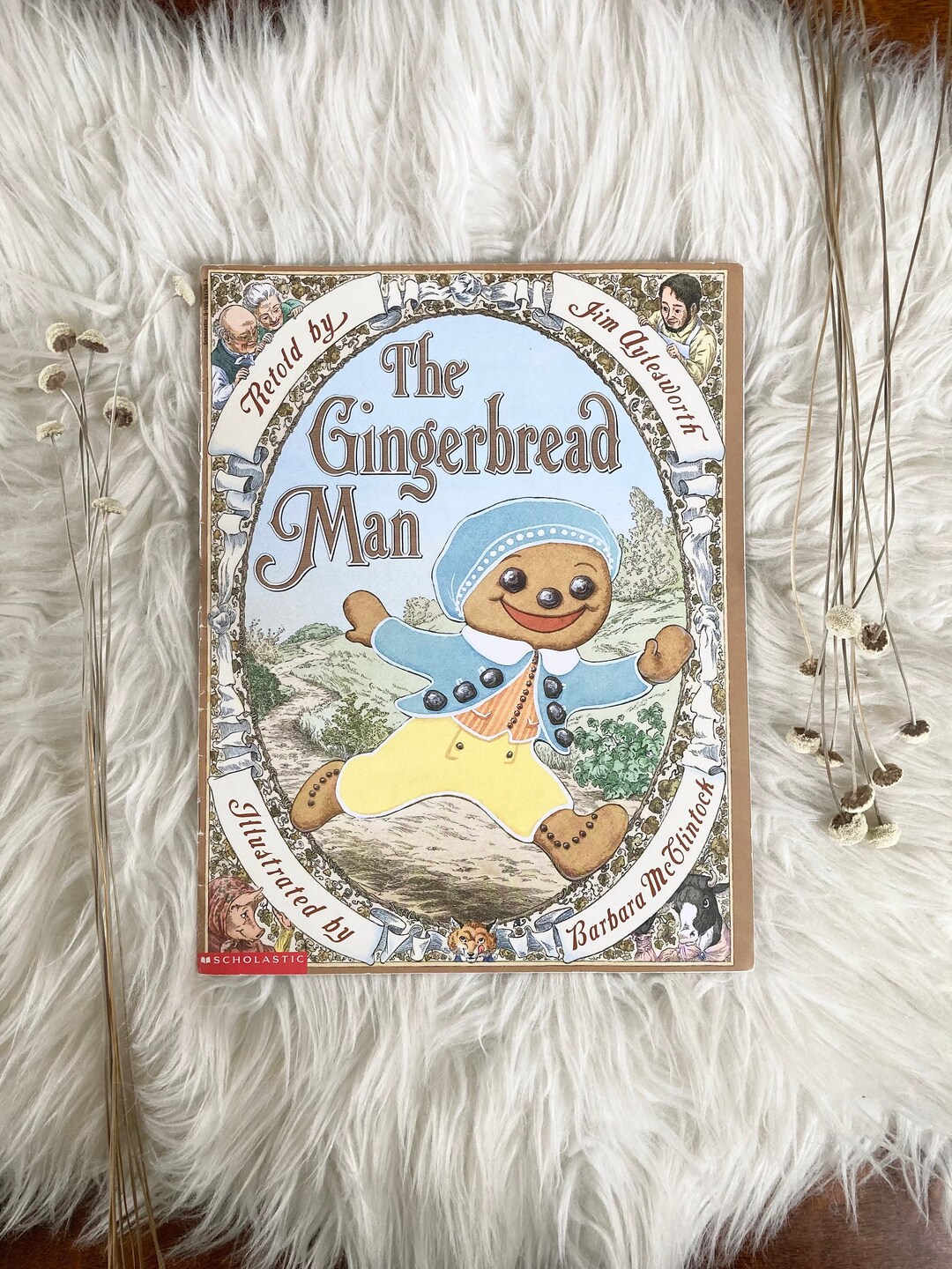1998 the Gingerbread Man Vintage Book Jim Aylesworth - Etsy