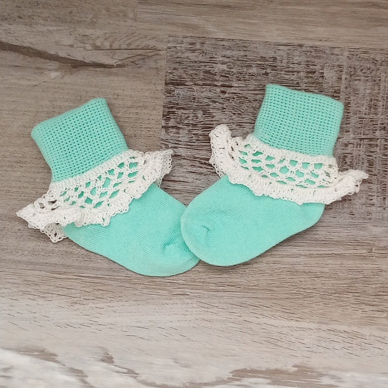 Baby Lace Socks - Etsy