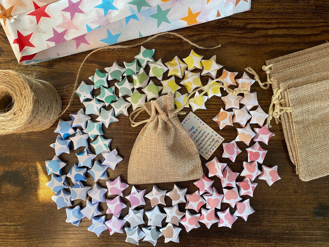 STAR JARS Paper Stars Affirmation Stars Positive Thinking - Etsy
