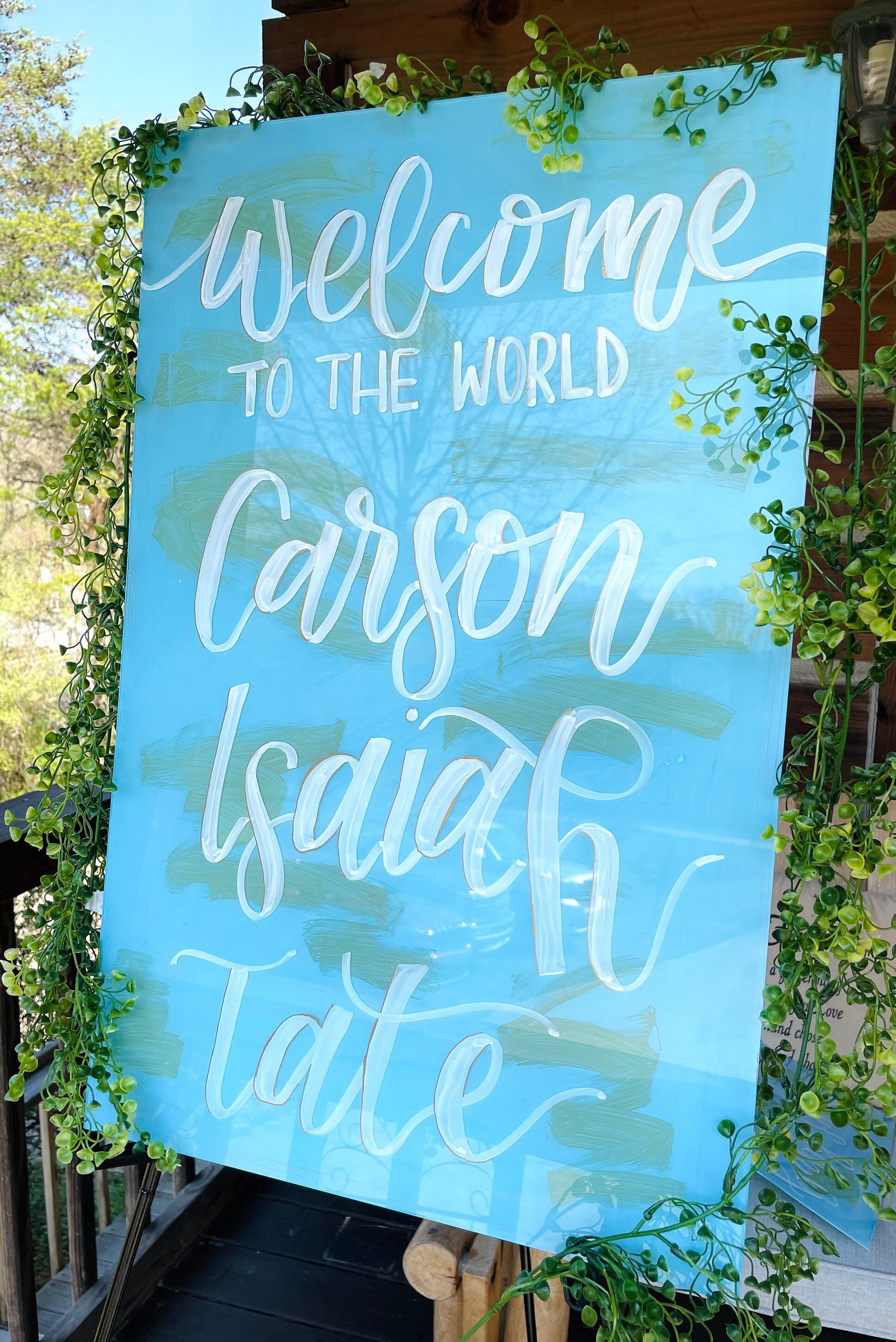 Handmade Calligraphy Signs and Special Occasion Signs - Etsy