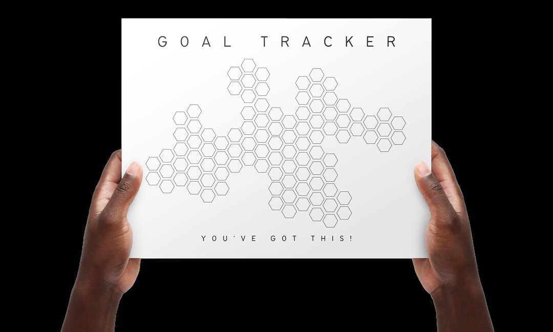 Honeycomb Hour Trackers, 100 Hour Tracker, Goal Tracker, Printable ...