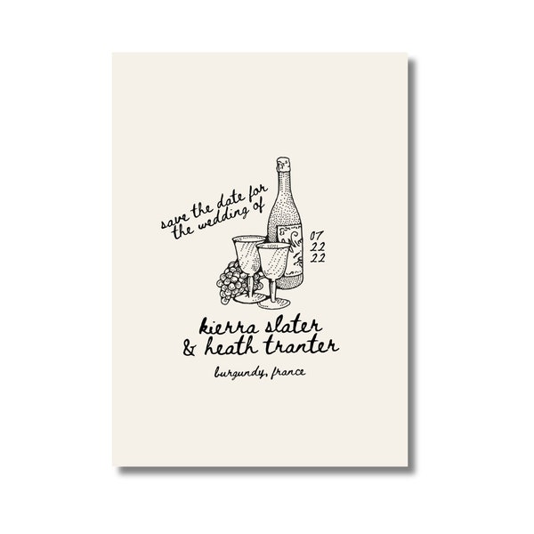 Italy Save the Date - Etsy