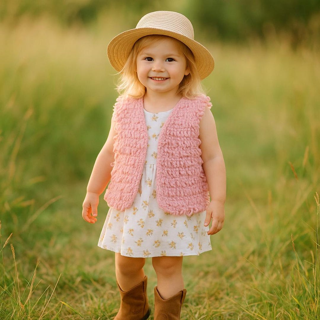 Shaggy Vest Crochet Pattern | Boho Fringe Vest Tutorial | Festival ...