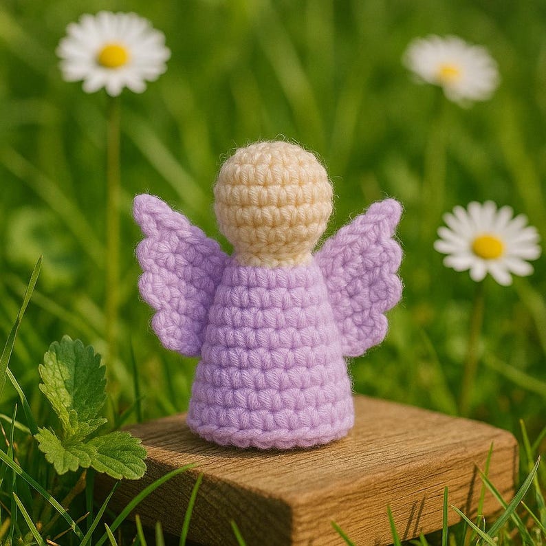 Mini Angel Crochet Pattern | Amigurumi Christmas Ornament Tutorial ...