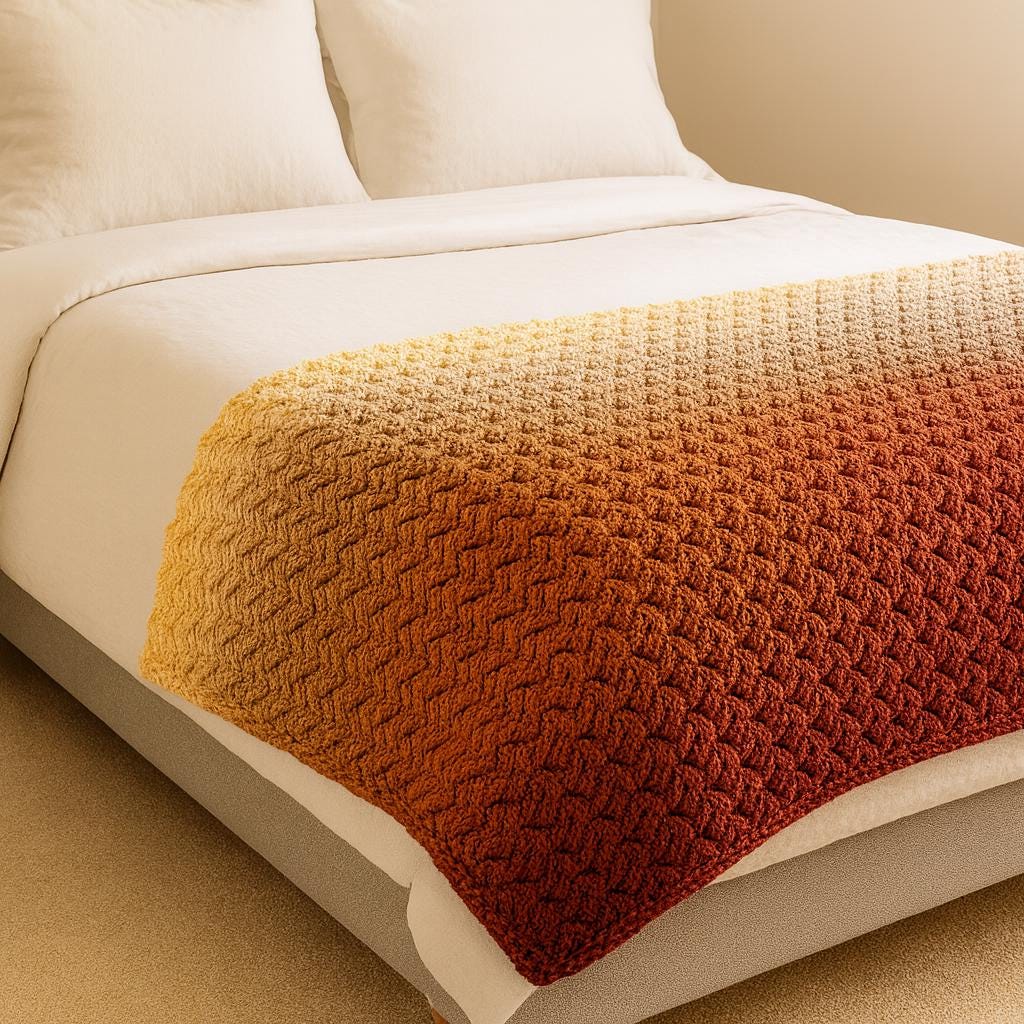 Zig Zag Blanket Crochet Pattern | Chevron Afghan Pattern PDF | Easy ...