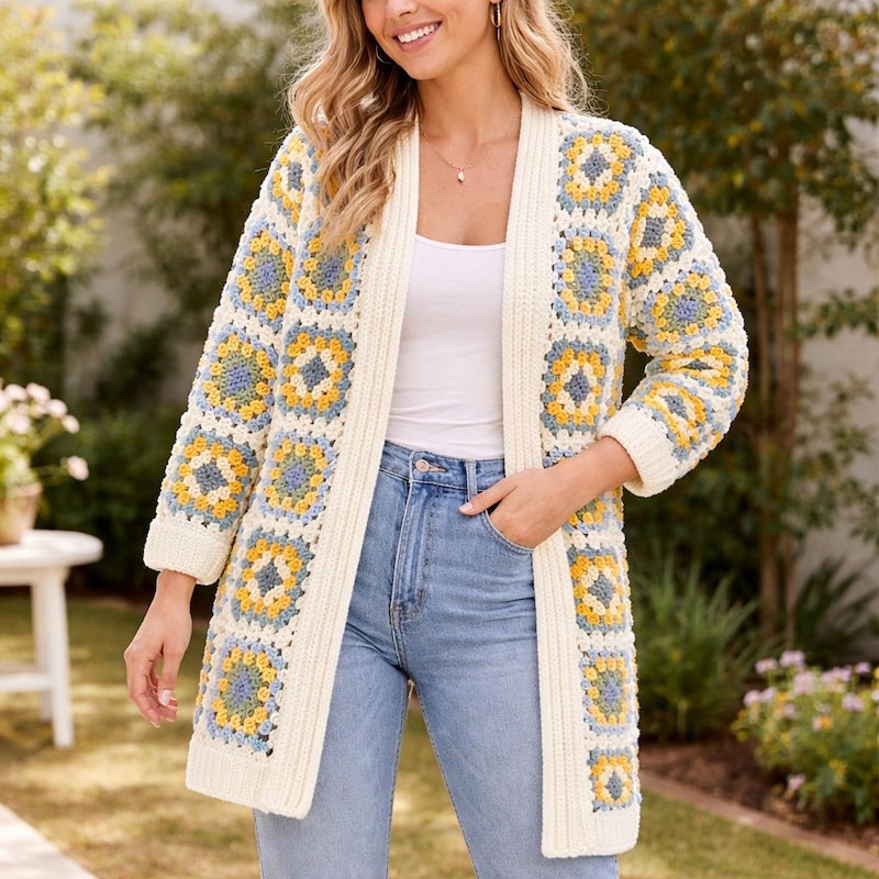 Granny Square Wearables - Etsy