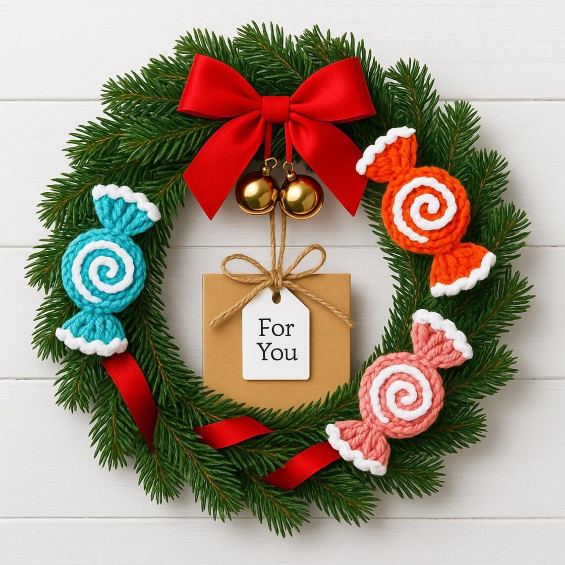 Christmas Candy Crochet Pattern | Amigurumi Holiday Sweets | Cute ...