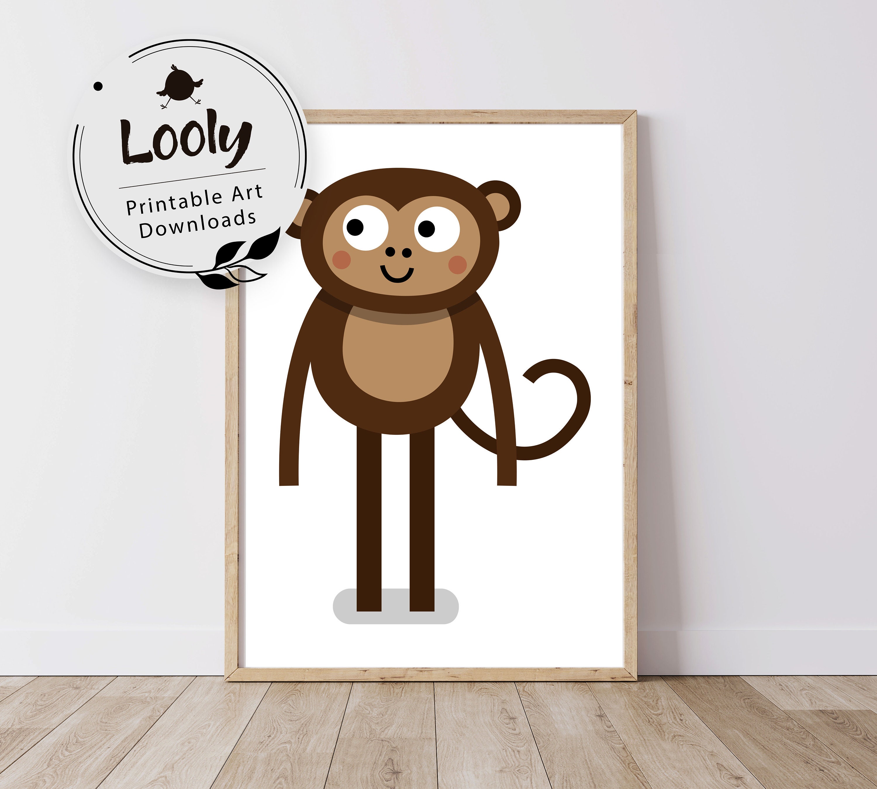 Zoo Animals Prints, Jungle Animal Nursery Prints, Nursery Wall Art ...