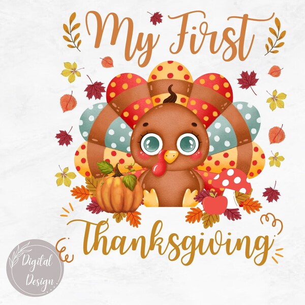1st Turkey Day - Etsy