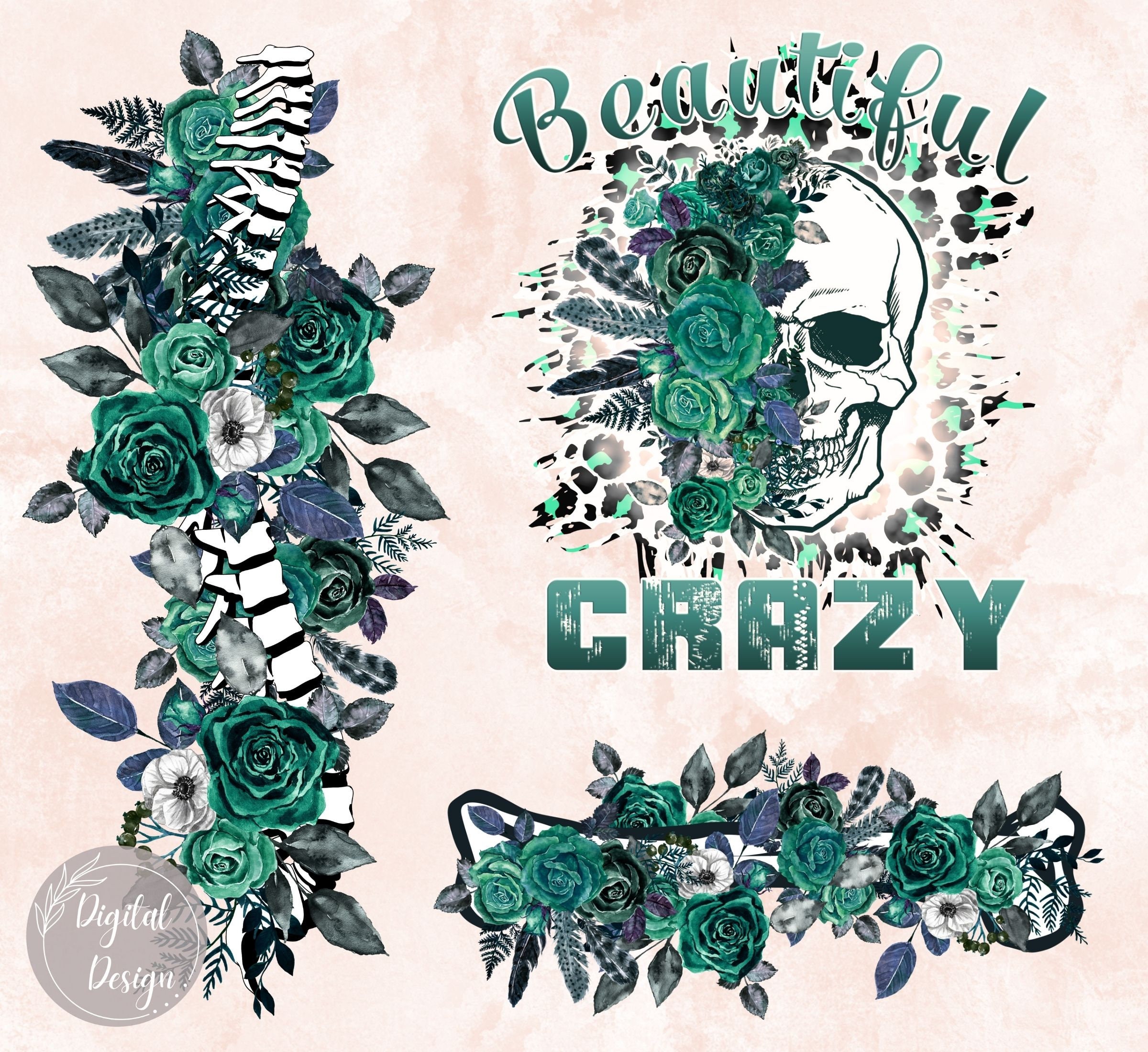 Crazy Skulls Designs