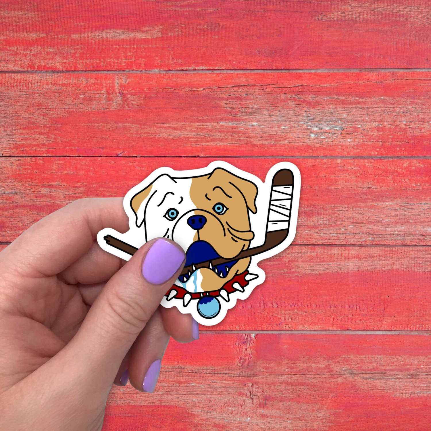 SHORESY Magnet Sudbury Blueberry Bulldogs Logo Waterproof Vinyl ...