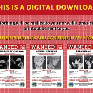 Bungou Stray Dogs Poster, Chuuya Nakahara, Bsd Prints, Bungou Stray ...